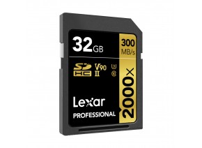 Lexar SDHC 32GB Professional 300MB/s 2000x UHS-II