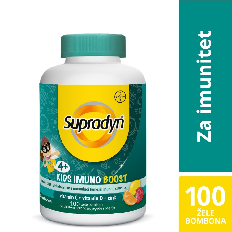 Supradyn Kids Imuno Boost 100 žele bombona