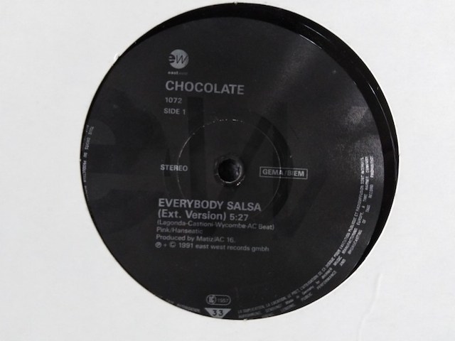 Chocolate - Everybody Salsa Extended