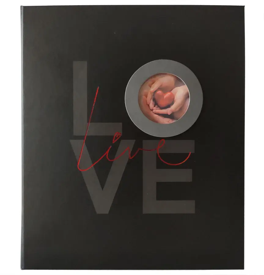 VITER Album LOVE,LIVE 13x18/200 crni