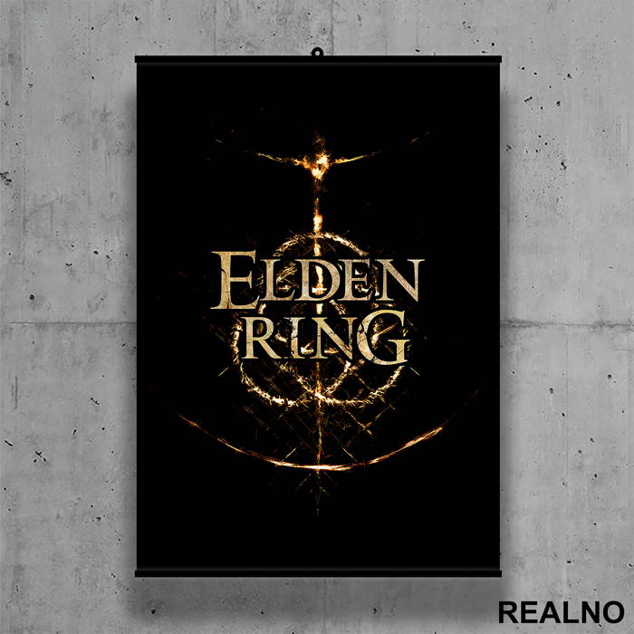 SYMBOLS AND LOGO - ELDEN RING - POSTER SA NOSAČEM