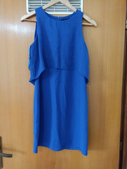 New Look plava haljina, S/M