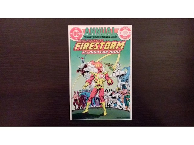 DC - The Fury of Firestorm / annual No.2 84 GLANC