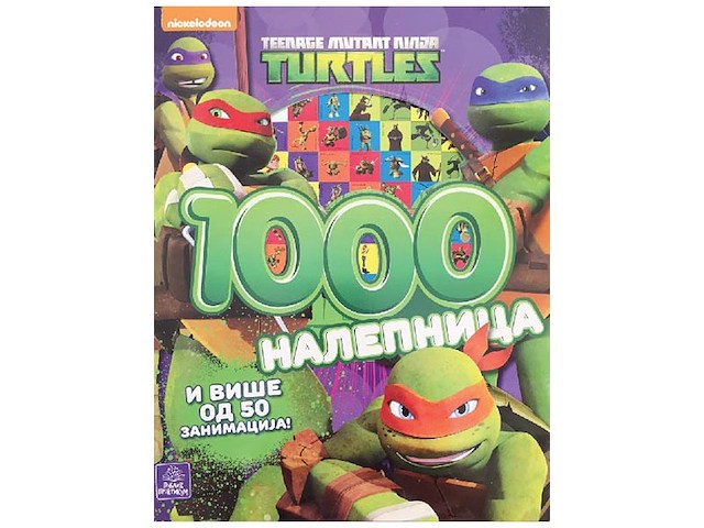 Nindža kornjače - 1000 nalepnica