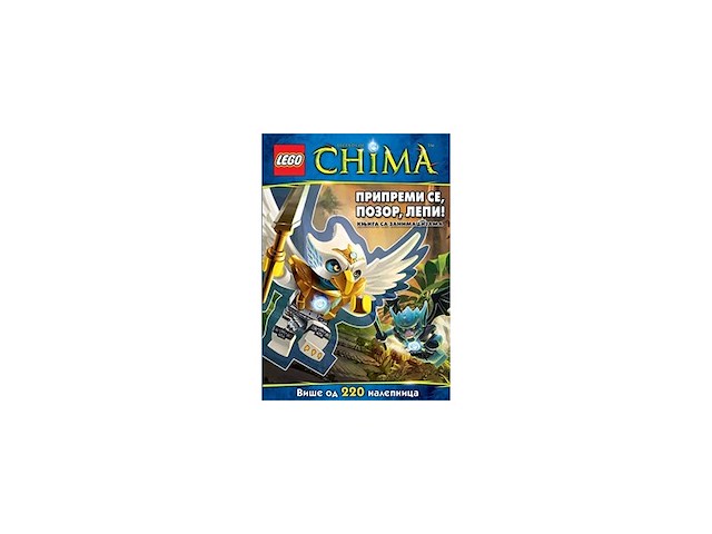 LEGO® CHIMA - Pripremi, se pozor, lepi! 220 nalepnica - LEGO® knjige