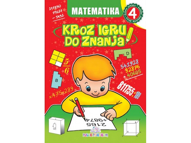 Matematika 4 - Kroz igru do znanja (bosanski) - Jasna Ignjatović