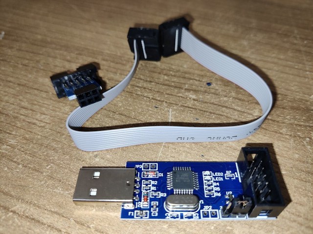 Arduino USBASP programator sa 6pin adapterom