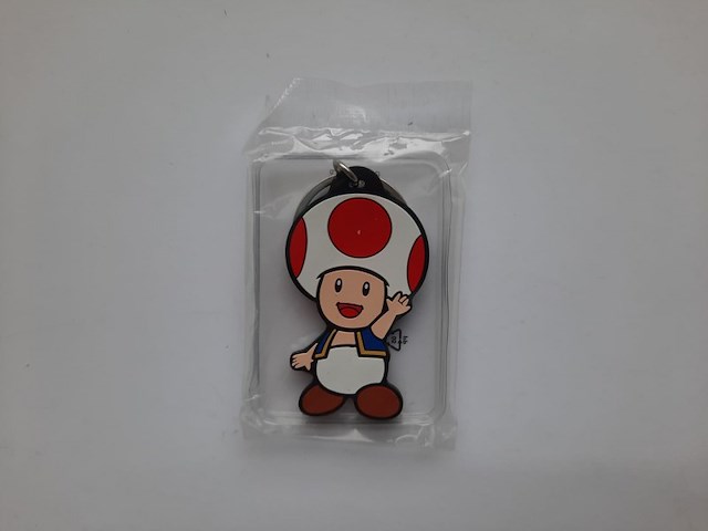 Super Mario - Toad Nintendo keychain