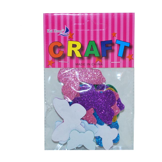 Craft eva gliter leptir