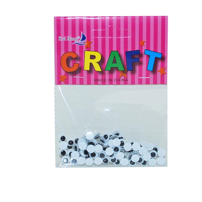 Craft oči crne 0,8cm manje