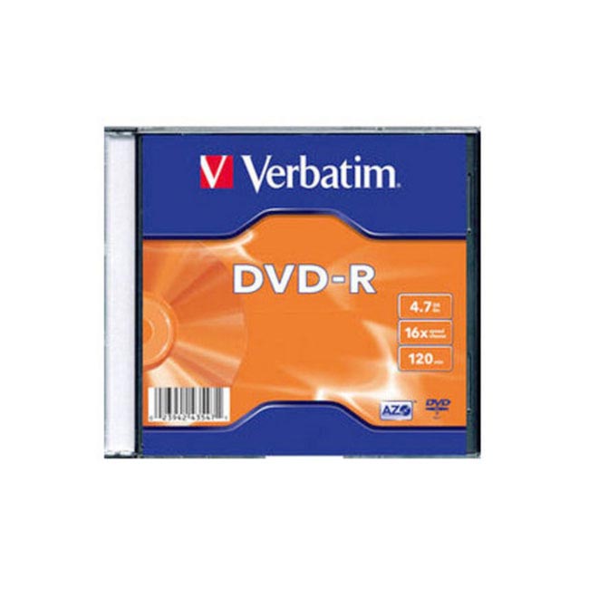 DVD-R Verbatim slim