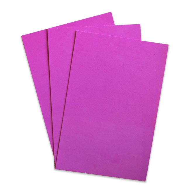 Eva foam A4 pink B1522