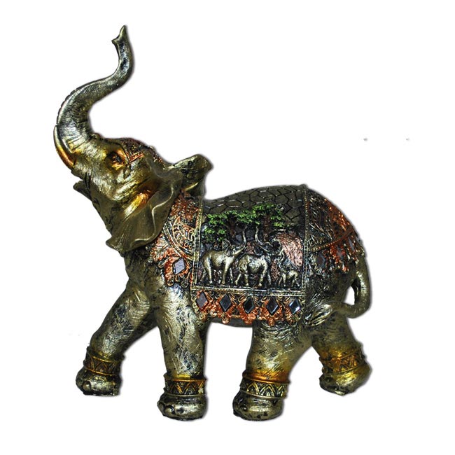 Figura slon 13cm 9657 zlatni