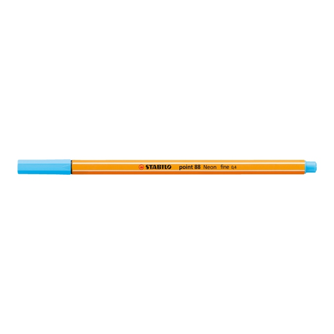 Flomaster Stabilo point 0,4mm 031 neon plava