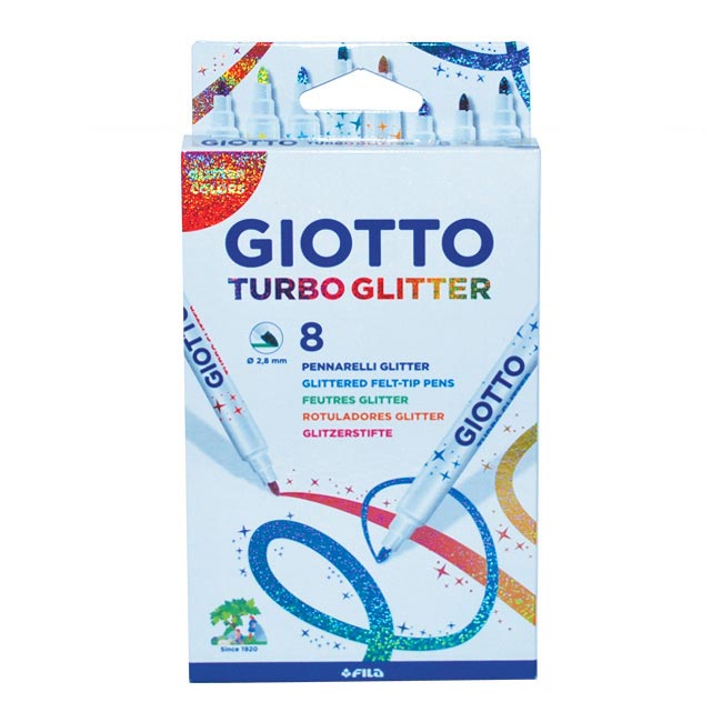 Flomasteri Giotto 1/8 gliter