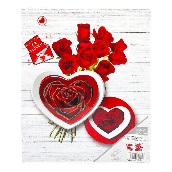 Foto album 10*15cm/100 Hearts 9241