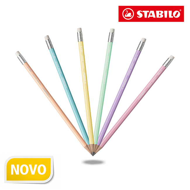 Olovka Stabilo Pastel sa gumicom 4908