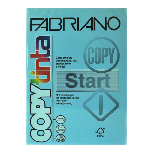 Papir A4 Fabriano 80g nebo plavi - celesta