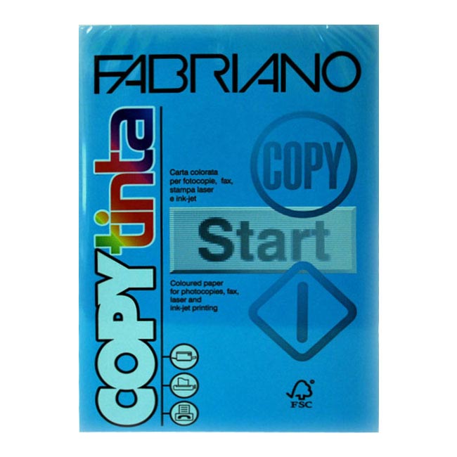 Papir A4 Fabriano 80g plavi - azzurro