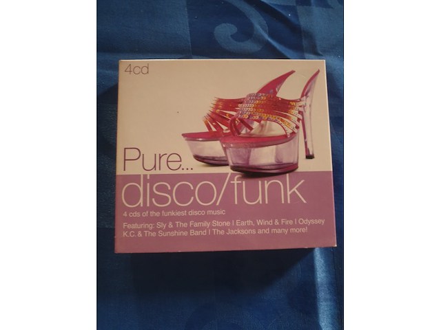 Pure... DISCO/FUNK--4cd