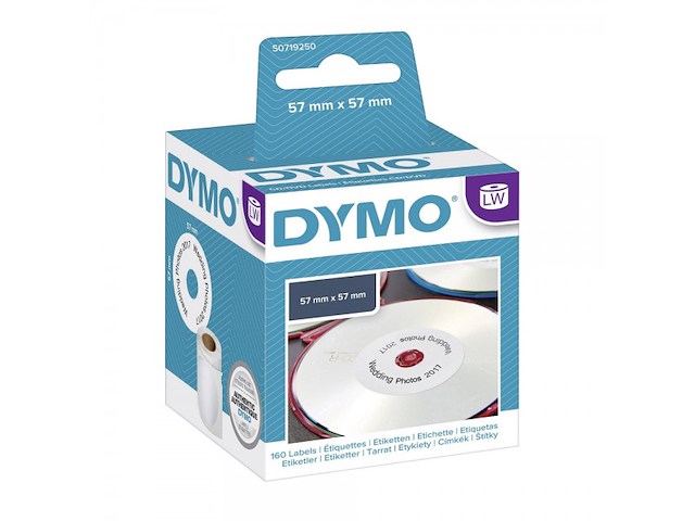 DYMO ETIKETE LW - ZA CD/DVD FI 57mm