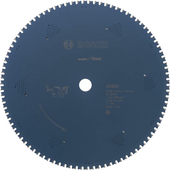 Bosch list kružne testere Expert for Steel 355 x 25,4 x 2,6 mm, 90 (2608643063)