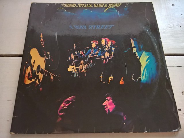 CROSBY STILLS NASH &;; YOUNG - 4 Way Street, Germany, 2LP