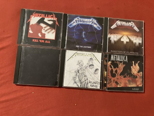 Metallica-6cd komplet