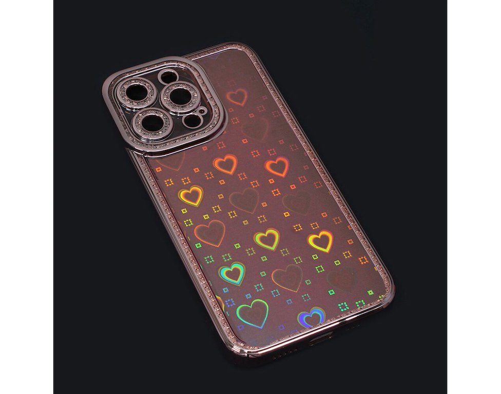 Futrola Heart IMD - iPhone 13 Pro roze