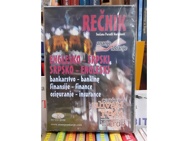 Engl-srp, srp-engl. rečnik bankars, finans. i osigur.