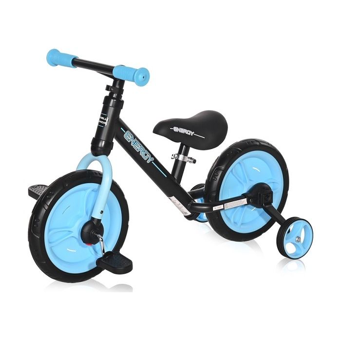 LORELLI BICIKL BALANCE BIKE ENERGY 2 in1 BLACK&BLUE