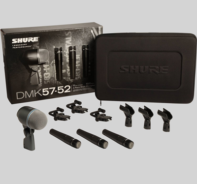 SHURE DMK57-52 | DRUM MICROPHONE PACKAGE