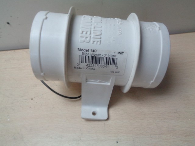 Ventilator za Ventilaciju-Jabsco Rule 140 Inline Blower