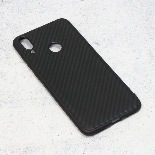 Futrola - maska Carbon fiber za Huawei Y7 (2019)/Y7 Prime (2019) crna