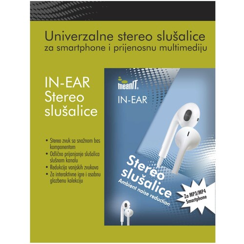 MEANIT SLUNI4 STEREO SLUSALICE