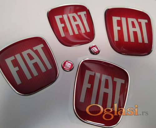 Fiat znak stiker