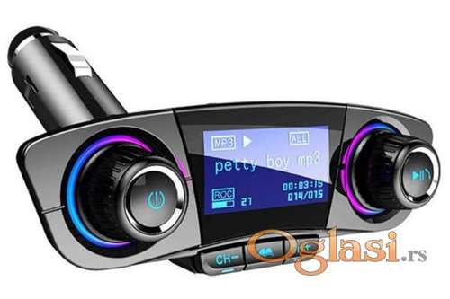 Bluetooth Mp3 Plejer FM transmiter sa LCD