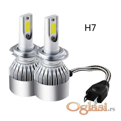 H7 Led sijalice sa ventilatorom C6