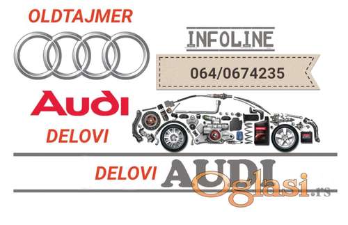 Delovi za Audije, oldtajmere, godište od 1973.-1978.