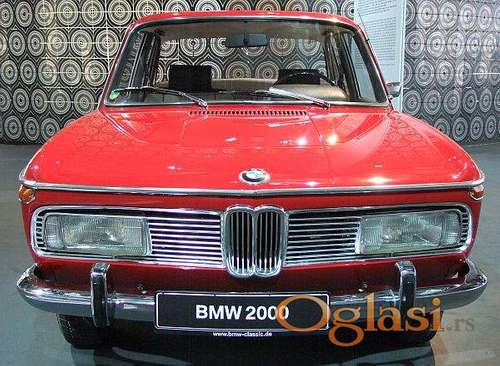 Far BMW 2000 Tilux Hella 1969 god.