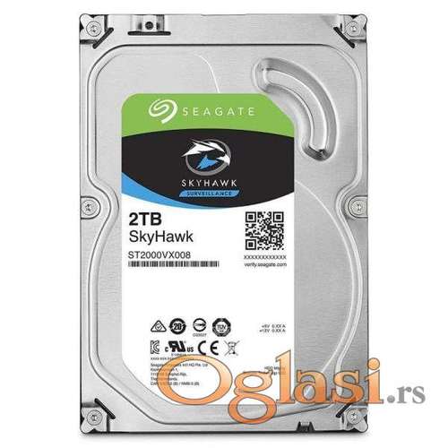 Hard disk za video nadzor 2TB