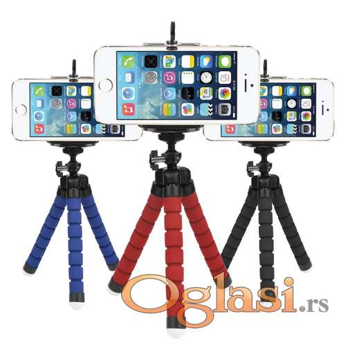 Mini Fleksibilni Tripod za Telefone,Foto,Video, Kamere,Projektore i slicno