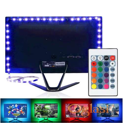 Led TV Traka 16 boja + daljinski