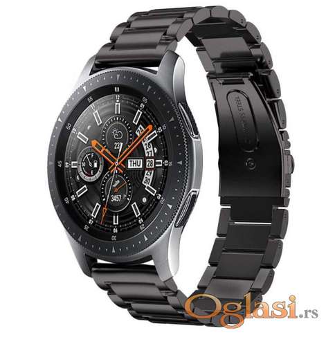 Black metalna narukvica 20\22mm huawei watch,galaxy watch