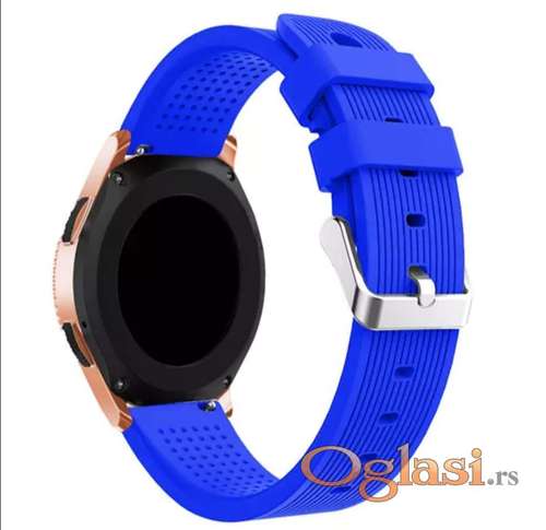 Silikonska plava narukvica Samsung galaxy watch