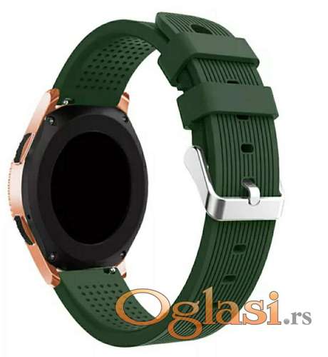 Maslinasto zelena narukvica Samsung galaxy watch 42mm