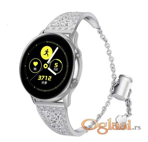 Narukvica Samsung galaxy watch r810 42mm siva cirkon