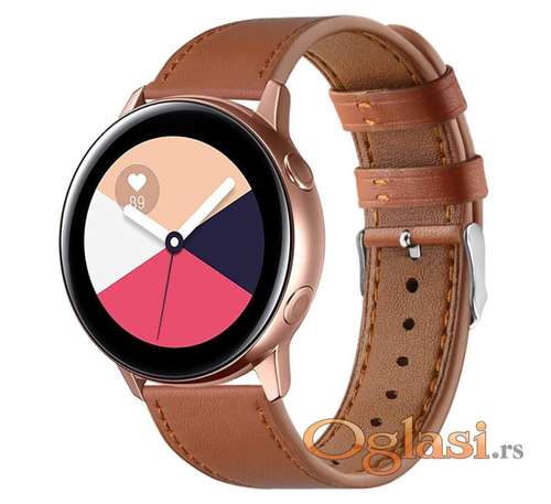 Narukvice za Samsung galaxy watch active, active (tamno braon)