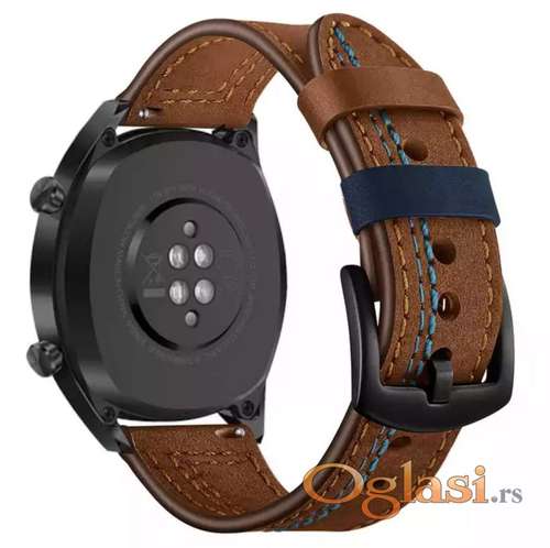 Samsung gear s3 frontier narukvica (braon, plav konac)