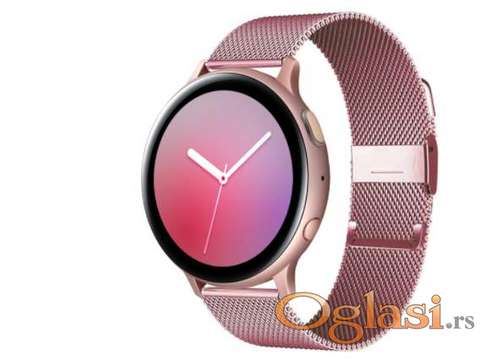 samsung galaxy watch active 2 40mm 44mm pink gold narukvica